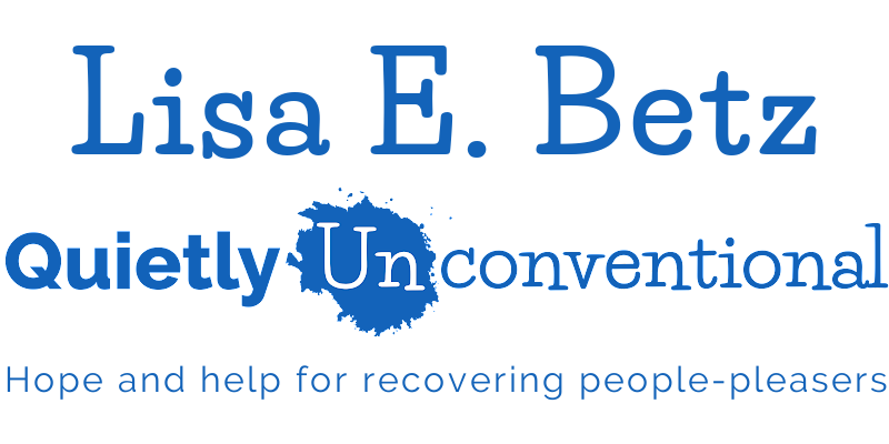 Lisa Unconventional logo hope and help - Lisa E Betz